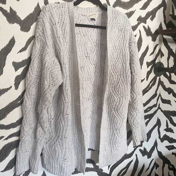 Universal Thread | Sweaters | Universal Thread Cable Knit Cardigan ...